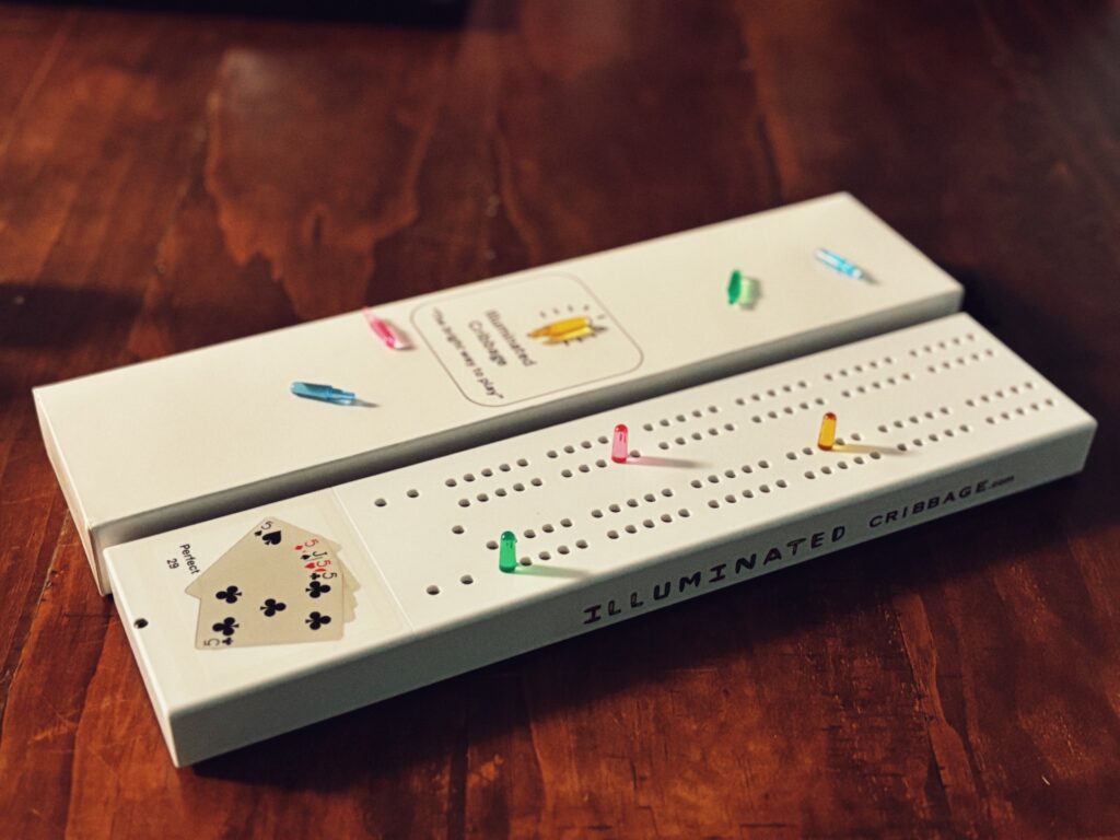 Home - illuminated Cribbage